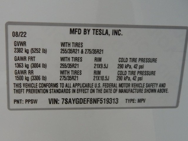 2022 Tesla Model Y Performance - Find My Electric
