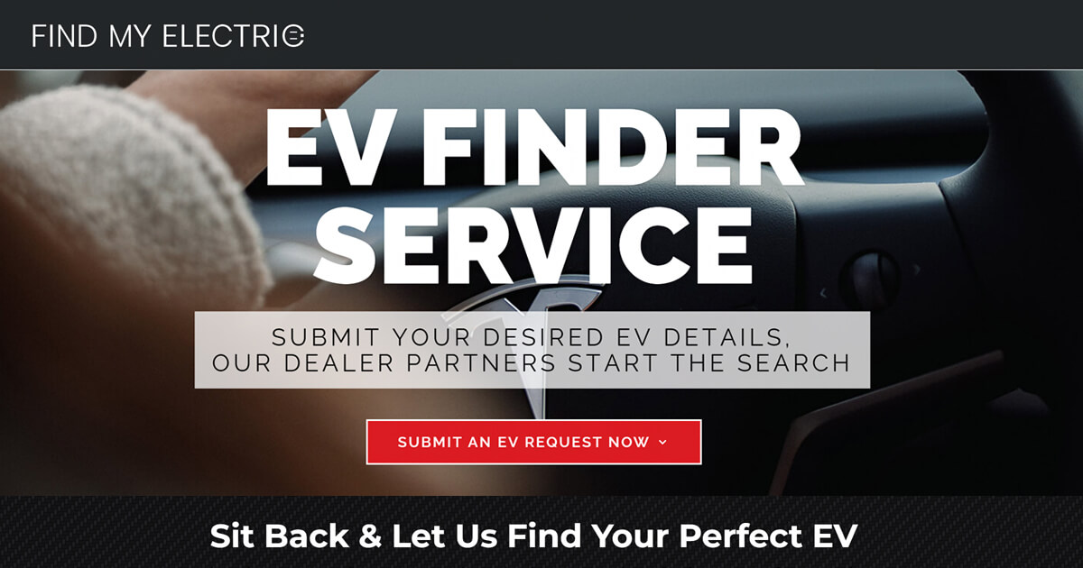 EV Finder Service » Let Us Find Your Perfect EV | Find My Electric