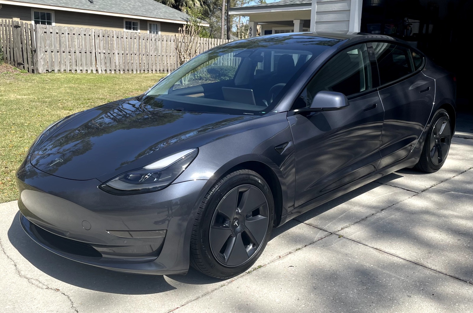 Tesla model 3 midnight silver 2021 store